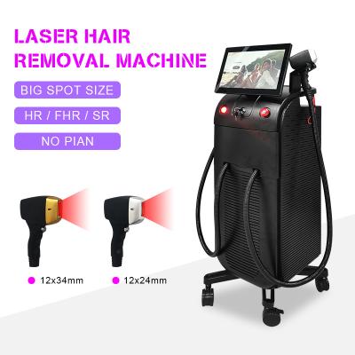 中国 アイスプラチナ755 808 1064 nm タイタンレーザー 美容器具 ダイオードレーザー装置 IPL脱毛機 販売のため