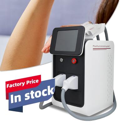 Cina Dpl Portable Ipl Opt Laser 3 in 1 Ice Cool Ipl depilazione permanente di alta qualità 3 in 1 multifunzione Ipl Rf in vendita