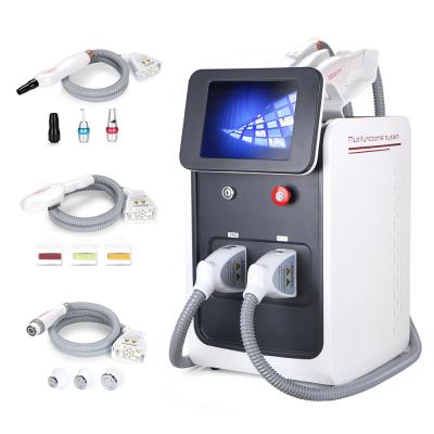 Cina IPL Elight + RF + YAG Laser depilazione Tattoo Rimozione 3 maniglie Beauty Machine in vendita