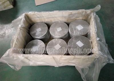 China Stainless Steel Wire Mesh Screen Cut Circles/Round Screen Filter Mesh Disc for sale