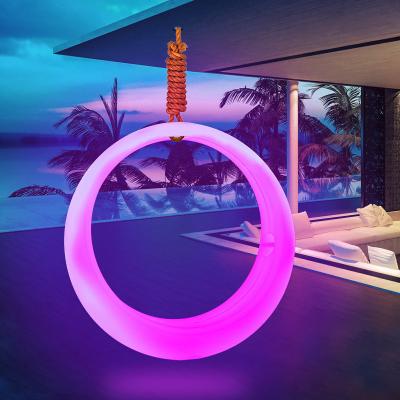 Cina patio decor chair led swings led ring light in vendita
