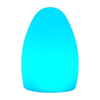 Cina Color Changeable Illuminated Plastic LED Egg Lamp in vendita