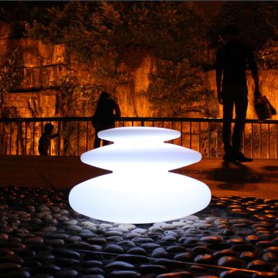 Cina Creative Rechargeable Battery LED Color Changing party Lamp decor in vendita
