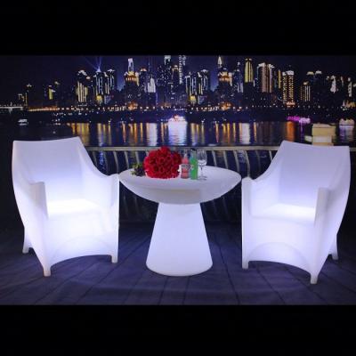 Cina 100%PE Plastic rechargeable RGB illuminated led sofa couch in vendita