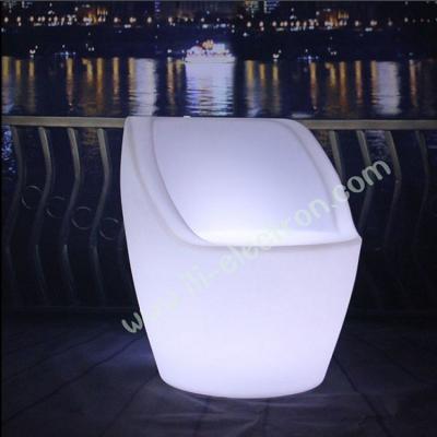 Cina muti-color shining portable rechargeable illuminated LED party chair in vendita