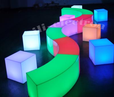 Cina led furniture led table led chairs in vendita