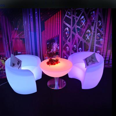 Cina Nightclub plastic led bar chairs in vendita