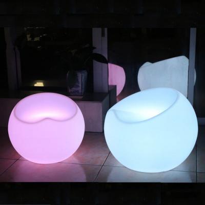 Cina plastic LED bar chair glow stool in vendita