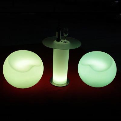Cina Illuminated apple shape led chair/ Light up Cocktail Chair/illuminated led bar chair in vendita