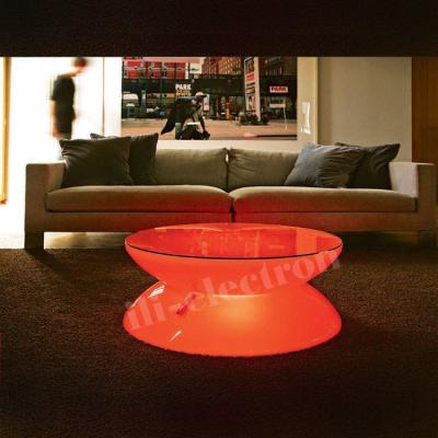 Cina Illuminated multicolor change led furniture/led bar cocktail table in vendita