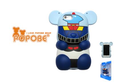 Cina Orso a 4.7 pollici blu antiurto Iphone del giocattolo 6 casi 3D alla moda in vendita