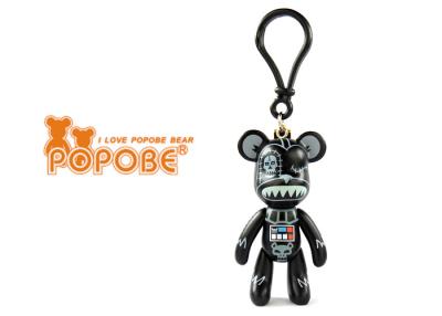 China Curvatura Rotatable do plástico de Keychain do urso dos membros relativos à promoção POPOBE do presente 3