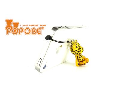 Cina Supporto da tavolino del telefono cellulare del piccolo orso del PVC POPOBE 2CM per il iPhone in vendita