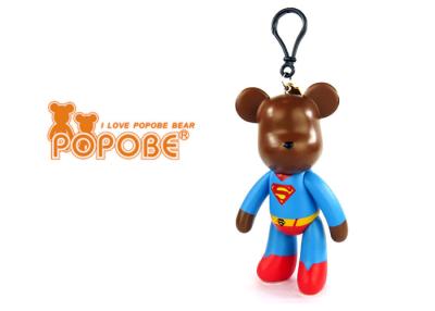 Cina Progettazione dell'OEM degli accessori della borsa su misura orso delle catene chiave del vinile POPOBE in vendita