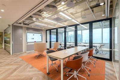 High Strength Fireproof Retractable Office Partitions Retractable Wall Divider