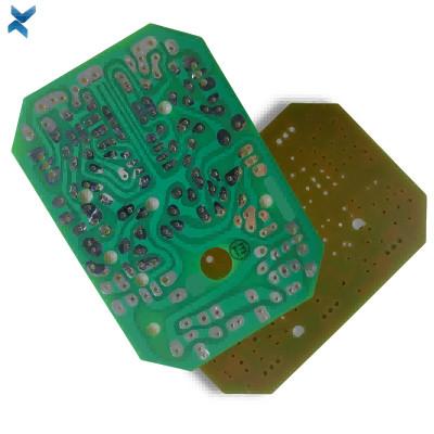 China Placa de circuito de PCB de múltiples capas blanca desnuda 0.2mm Tamaño de agujero mínimo Paquete de vacío en venta
