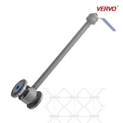 Cina Del galleggiante molle puntiglioso a 2 pollici della guarnizione della valvola a sfera DN50 bassa temperatura criogenica di galleggiamento di grado -196 150 libbra rf api 608 LF2 in vendita