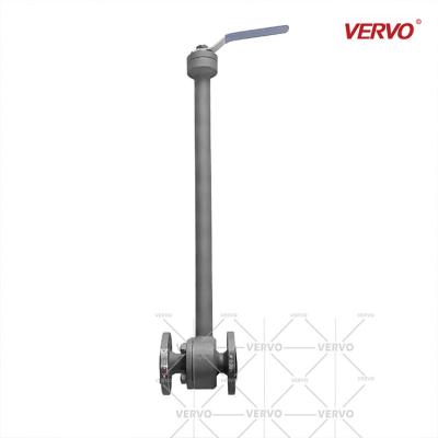 Cina Del galleggiante molle puntiglioso a 2 pollici della guarnizione della valvola a sfera DN50 bassa temperatura criogenica di galleggiamento di grado -196 150 libbra rf api 608 LF2 in vendita