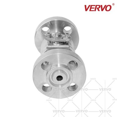 Cina DN15 ha forgiato l'entrata messa molle d'acciaio del lato della valvola a sfera della flangia di 1500LB F304 un tipo API608 di 3 pezzi puntiglioso e riduce il foro in vendita