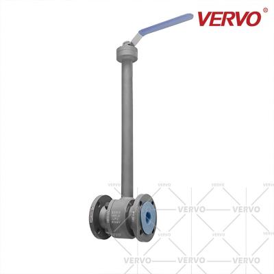 Cina DN50 ha forgiato il tipo di galleggiamento della valvola a sfera criogenica LF2 ha flangiato valvola a sfera estesa a 2 pollici del gambo in vendita
