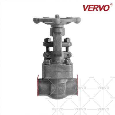 Cina A182 F5 ha forgiato la valvola azionata volante pieno d'acciaio della valvola a saracinesca del porto della valvola a saracinesca della saldatura dell'incavo della valvola a saracinesca della valvola a saracinesca API602 in vendita