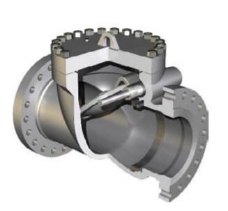 Cina Valvola di ritenuta flangiata a 4 pollici dell'oscillazione di API6D DN100 A216 WCB 150LB rf BS1868 in vendita
