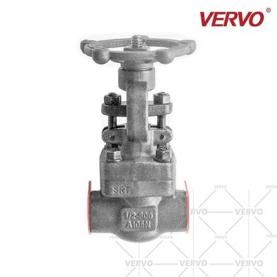Cina A182 F5 ha forgiato la valvola azionata volante pieno d'acciaio della valvola a saracinesca del porto della valvola a saracinesca della saldatura dell'incavo della valvola a saracinesca della valvola a saracinesca API602 in vendita