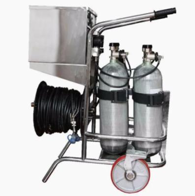 China Portable Trolley SCBA System for Firefighting, Chemical Plants, and Oxygen-Deficient Worksites for sale