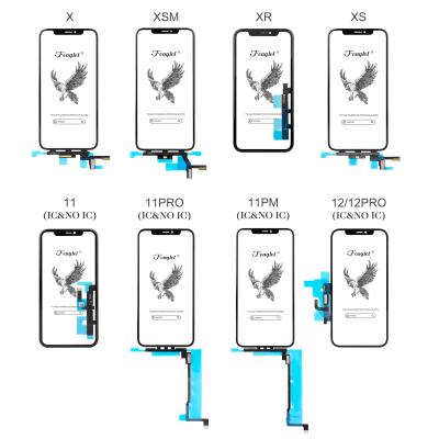 iPhone Touch Panel With OCA For XSM 12 12PRO 11PROMAX IC Grid-Free Original Color Second Replacement Of Glass Cover