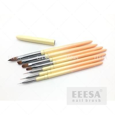 China De aangepaste Ombre-Spijkerborstel plaatste Geen Misvorming Stabiele Prestaties Te koop