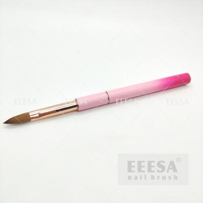 Cina Bei colore rosso rosa di dimensione 8 10 acrilici Rosa Ombre della spazzola del chiodo di aspetto in vendita