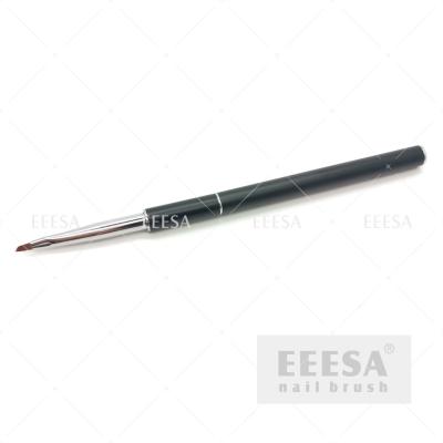 Cina Spazzole di arte dell'unghia della pittura del fiore una lunghezza 4mm dei capelli di dimensione 1 della spazzola dell'unghia del colpo 5mm in vendita