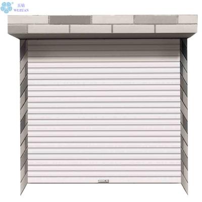 Chine Rouleau industriel de garage d'ouragan en aluminium de 50mm 80mm 90mm 130mm vers le haut des portes de volet de portes à vendre