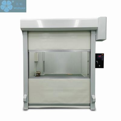 Cina Rotolo di rotolamento del rullo sulla porta ad alta velocità di tirata dell'otturatore del cavo di azione della porta rapida industriale del PVC in vendita