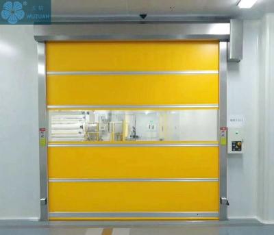 Cina Prezzi industriali dell'otturatore rapido veloce industriale del rullo che rotolano rotolo sulla porta ad alta velocità del PVC in vendita