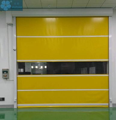 Cina Sportello di rotolamento ad alta velocità di plastica automatico del PVC per il magazzino con la chiara vista in vendita