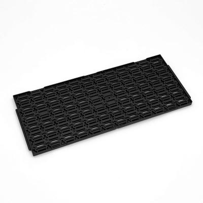 China bandeja Costom JEDEC con excelente rendimiento utilizado para la carga de semiconductores y chips en venta