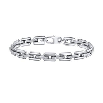 China Mensenarmband met inlegtechnologie en 316L roestvrij staal Te koop