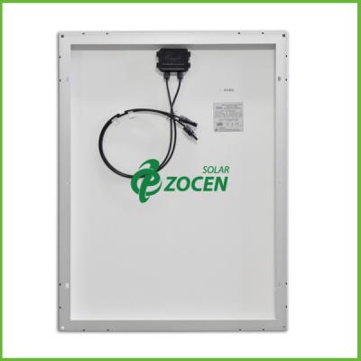 中国 3.2mm の温度ガラスが付いている小さい力 PV の注文の太陽電池パネル 60w 販売のため
