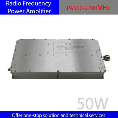 中国 PA500-2700MHz 50W RF パワーアンプ 柔軟な信号入力のための高統合SMA-Fインターフェース 販売のため