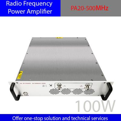 China PA20-500MHz 100W RF Power Amplifier High-Integration Device for EMC Testing & Signal Amplification for sale