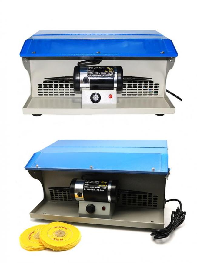Small Buff Polishing Machine - Side View