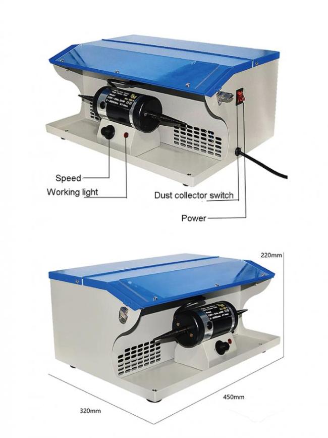 Small Buff Polishing Machine - Control Panel
