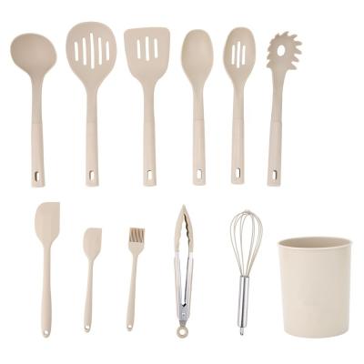 12 Pcs Kitchenware Cocina Cookware Utensil Set with Wooden Handles and ISO9001