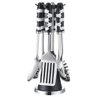 Quality 7 Piece Stainless Steel Kitchen Utensils Set Ideal for Sustainable and Stylish Cooking for sale