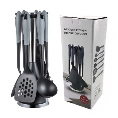 Cina Set di utensili da cucina resistenti al calore di 6 pezzi di nylon 66 antiaderente per cucinare senza problemi in vendita