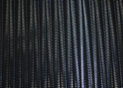 中国 黒い反紫外線ポリエステル螺線形の網の小さいループ織り方のタイプ、長い生命時間 販売のため