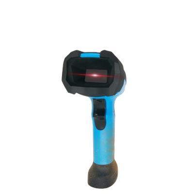 China Low Cost Handheld 2D Barcode Scanner Portable 15 Meter Long Range Wireless Barcode Scanner for Supermarket for sale