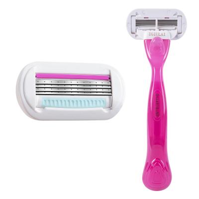 China Cuchilla reemplazable para reponer cuerpo afeitadora facial etiqueta privada desechable portátil de viaje afeitadora para mujeres en venta