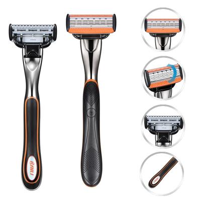China Fabricantes de sistemas de afeitar de diseño económico China OEM Premium 5 cuchillas de afeitar de cara en venta